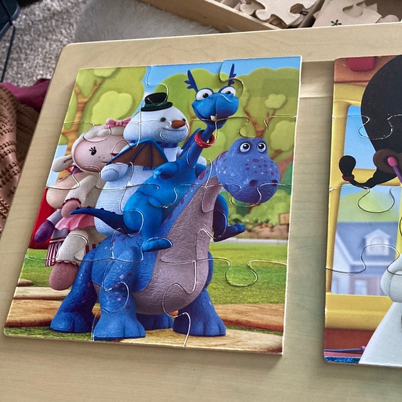 Disney | Toys | 7 Doc Mcstuffins Puzzles | Poshmark